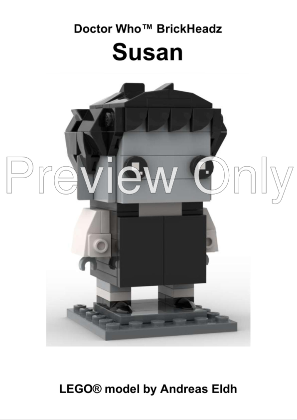 LEGO MOC Doctor Who: Susan by Andreas_Eldh | Rebrickable - Build with LEGO