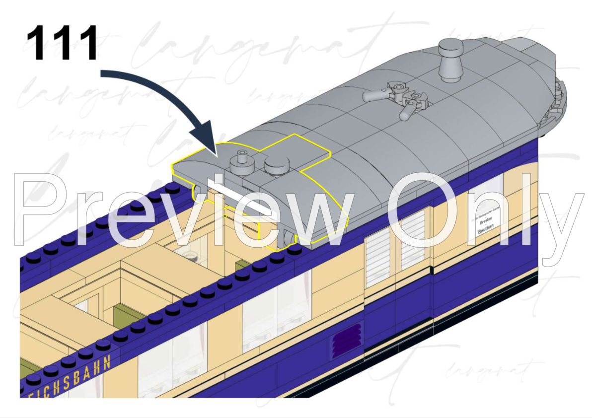 LEGO MOC-154855 SVT 137 234 High Speed Train by langemat | Rebrickable ...