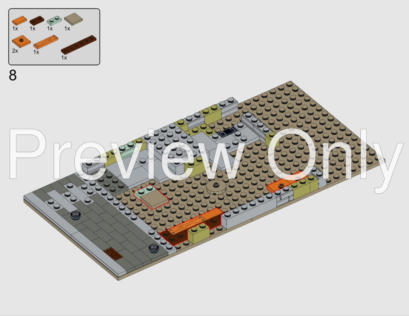 LEGO MOC Modular Market And Antique Store by Krugaar | Rebrickable ...