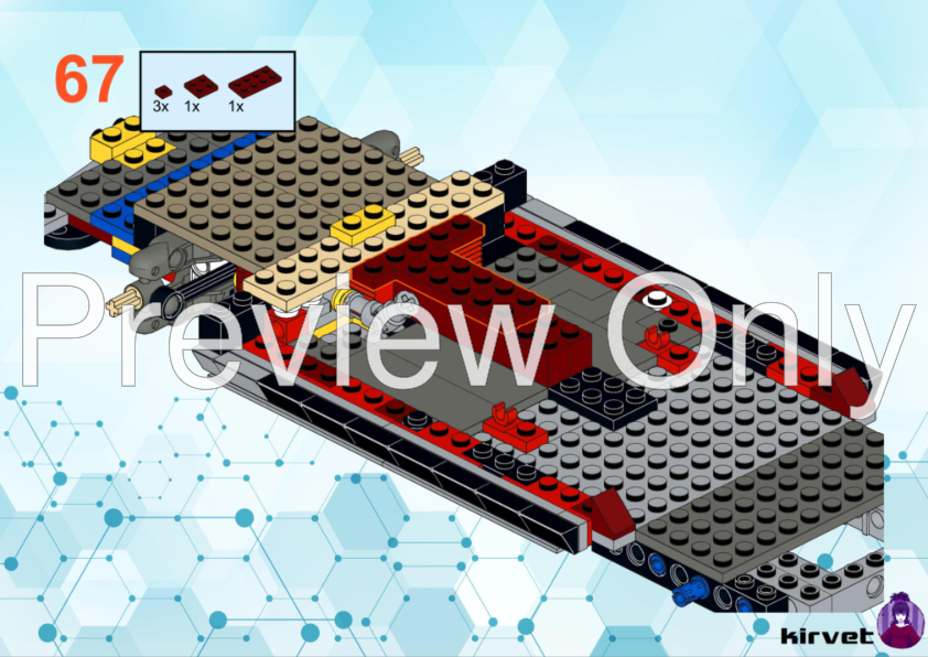 LEGO MOC 10304 Pontiac Firebird by Kirvet | Rebrickable - Build with LEGO