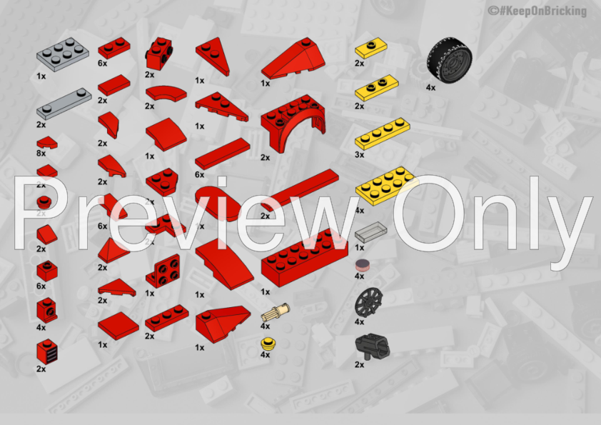 LEGO MOC 76914 Cyberrari by Keep On Bricking | Rebrickable - Build with ...