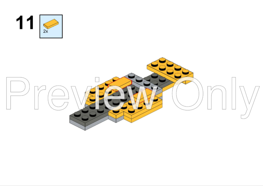Lego Moc Pick Up Alternate Build 2 Lego 40650 By N2brick