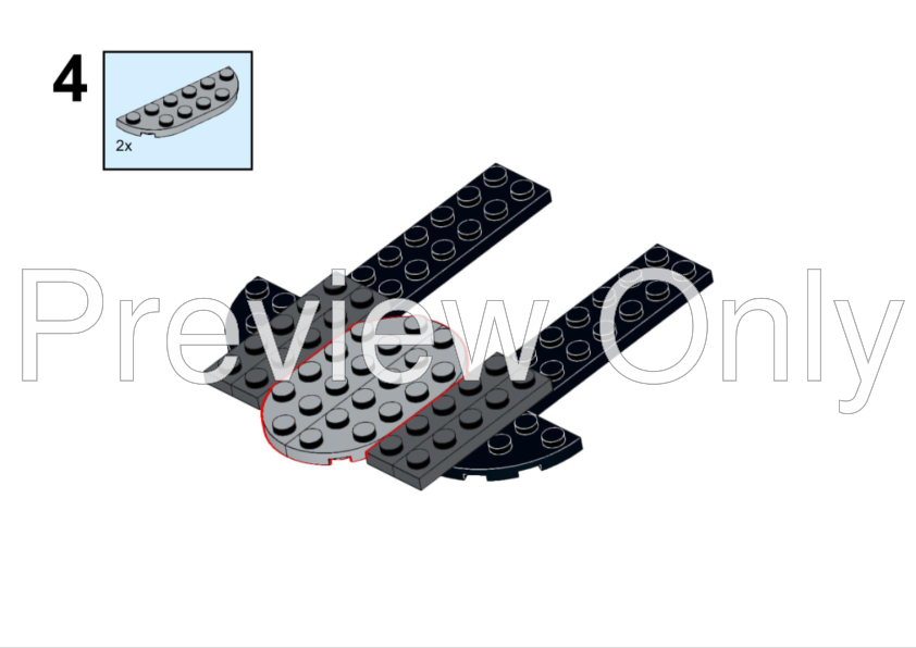 LEGO MOC 332nd Division Patrol Speeder - Alternate Build of 2 x 75359 ...