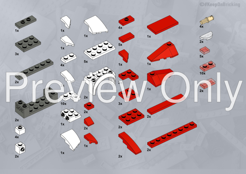 LEGO MOC 76916 Custom Rebuild Models by Keep On Bricking | Rebrickable ...