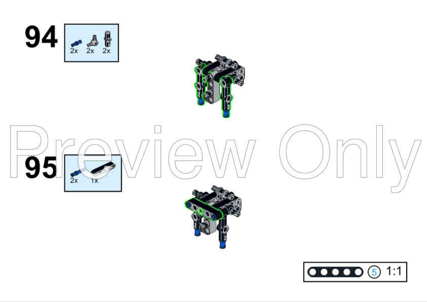 LEGO MOC 1:10 Ford Focus RS MK3 (RC Version) by QuattroBricks ...