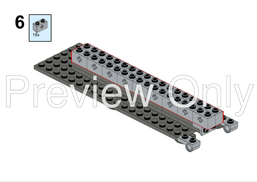 LEGO MOC AMX-50 Surbaissé heavy tank by gunsofbrickston | Rebrickable ...