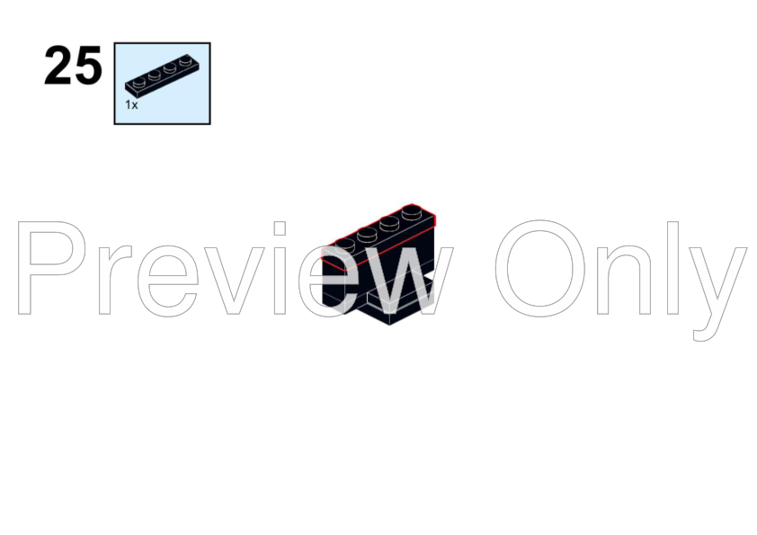 LEGO MOC Up-Scaled Lego Minifigure Torso - Blacktron II by ZTBricks ...