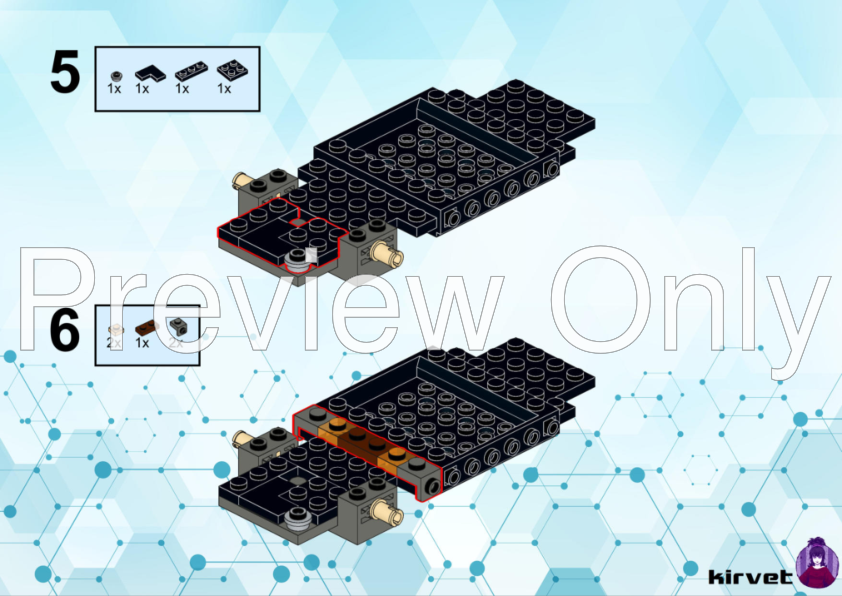 LEGO MOC 76912 5 in 1 set vol.2 by Kirvet | Rebrickable - Build with LEGO