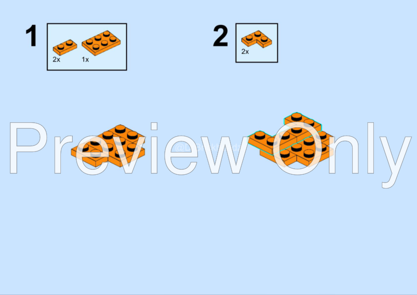 LEGO MOC Tigger (Winnie the Pooh) Brickheadz by DrBrickheadz ...