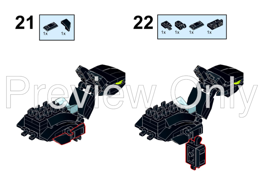 Lego Moc Toothless By Legopopo Rebrickable Build With Lego