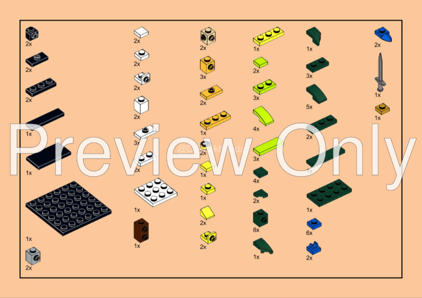 LEGO MOC Frog (Chrono Trigger) Brickheadz by DrBrickheadz | Rebrickable ...