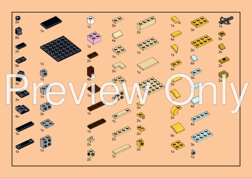 LEGO MOC Marle (Chrono Trigger) Brickheadz by DrBrickheadz ...