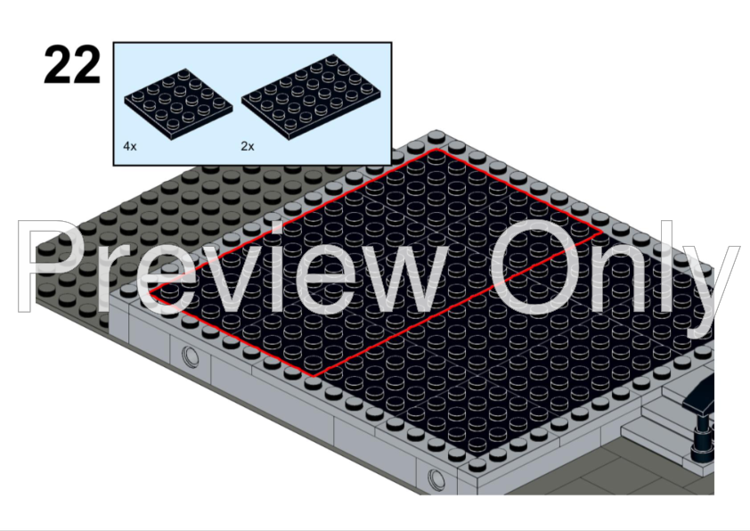 LEGO MOC Modular Brick Rowhome 2 by jkleinot | Rebrickable - Build with ...