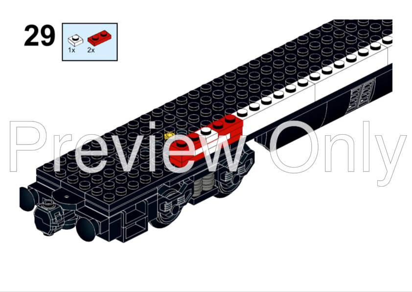 Lego Moc Swiss Panorama Wagon By Handers Rebrickable Build With Lego