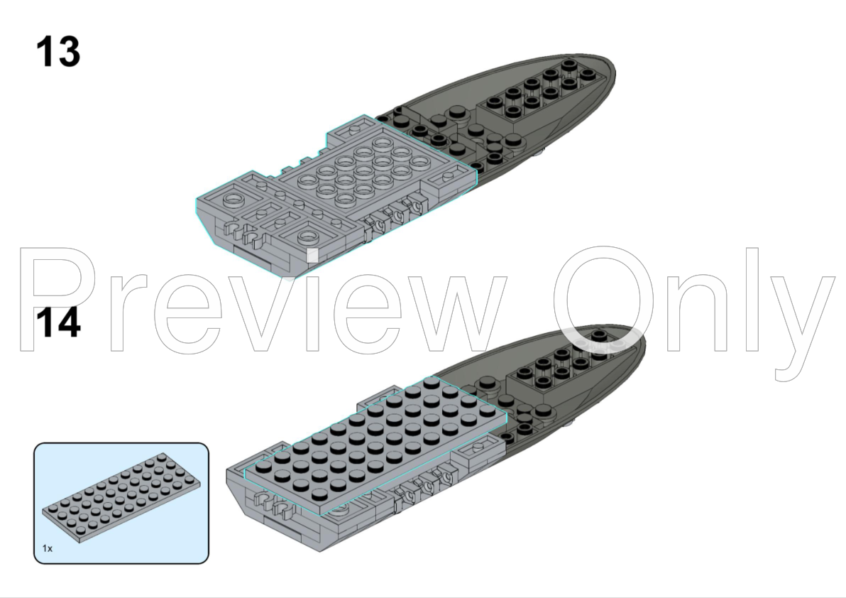 LEGO MOC GAT-12 Skipray Blastboat Playscale by ThrawnsRevenge ...