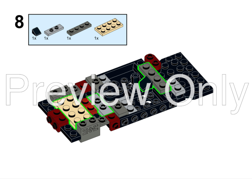 LEGO MOC 76909 Jesko Police Car by KMPMOCS | Rebrickable - Build with LEGO