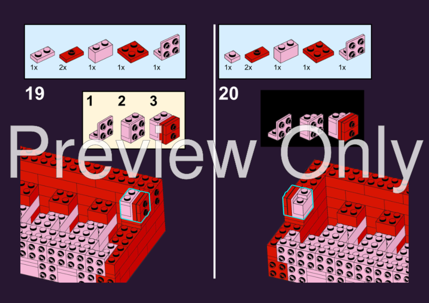 LEGO MOC Marvel CMF - Minifigures Display Stand by freddiebricks-mocs ...