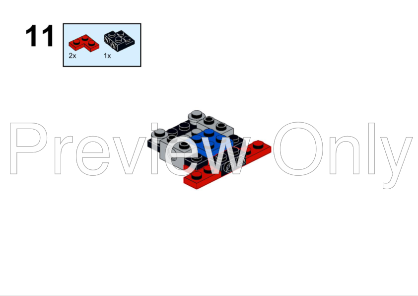Lego Moc Built Tough Mustang 3rd Gen By Ibrickeditup Rebrickable