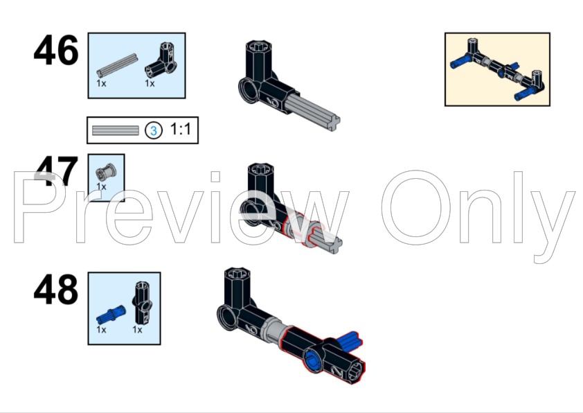 LEGO MOC gearbox lego technic by lego_xtremcar | Rebrickable - Build ...