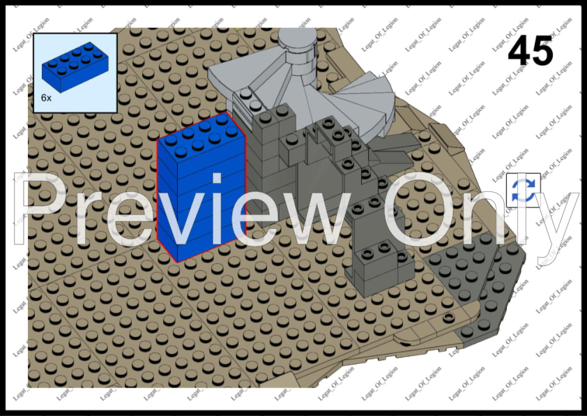 LEGO MOC Ultimate Edoras Rohan Town by Legat_Of_Legion | Rebrickable ...