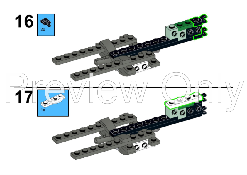 LEGO MOC Wipeout HD - Assegai Dev mini with stand by Marco666 ...