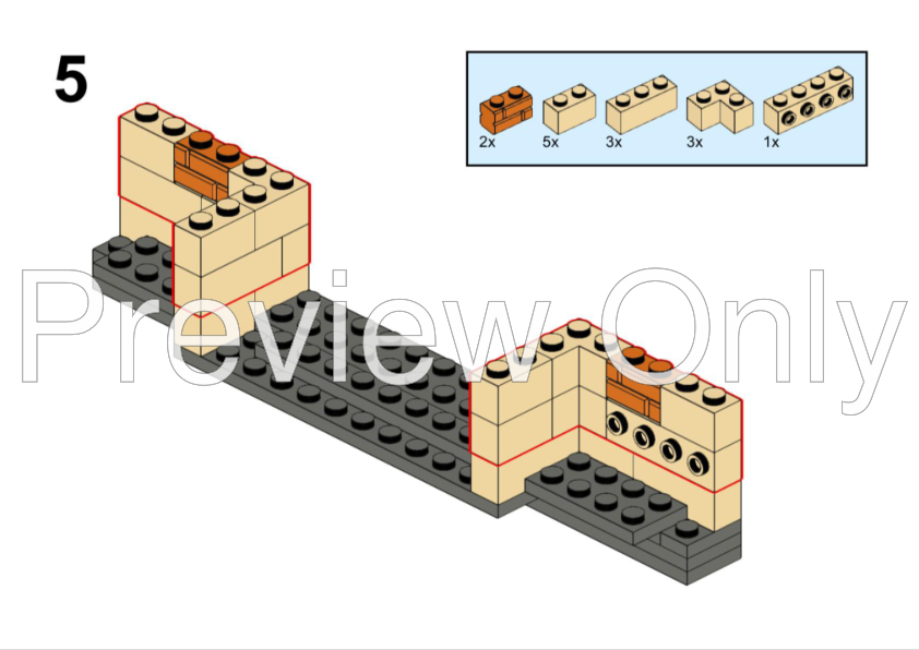 LEGO MOC Marauders Map by thestudsnstuff | Rebrickable - Build with LEGO