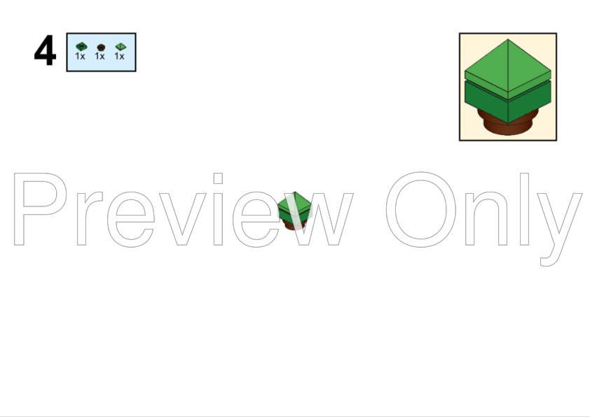 LEGO MOC Micro Landscape Modules by gvrmakes | Rebrickable - Build with ...