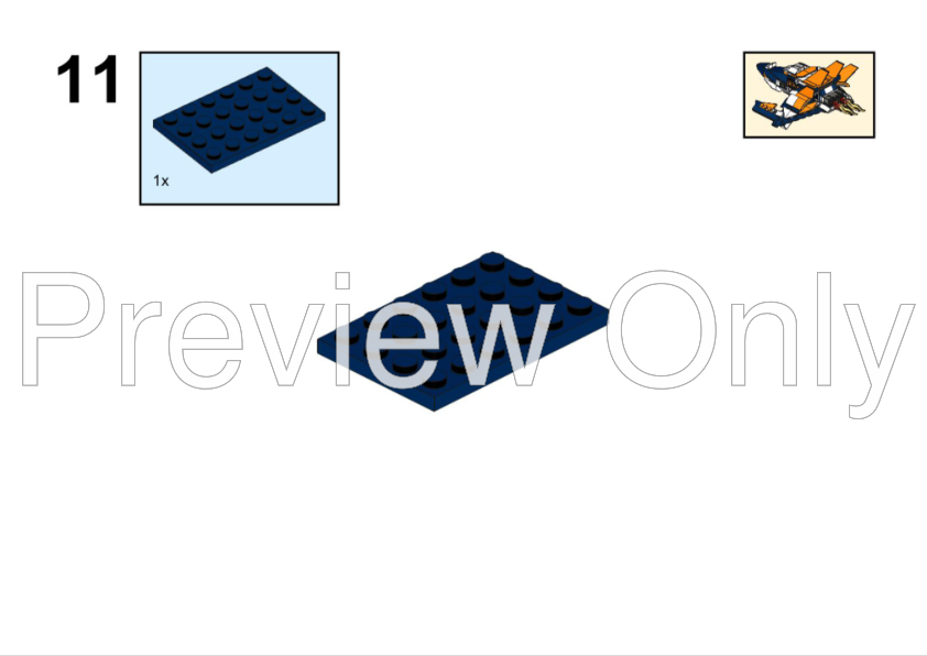 LEGO MOC Space Ship 31126 Alternative Build by gabizon | Rebrickable ...