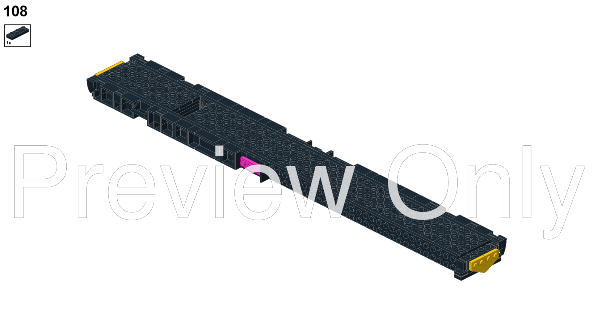 LEGO MOC Diesel locomotive - Class 66 by Mimi68 | Rebrickable - Build with LEGO