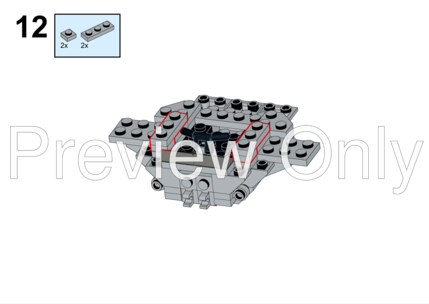 Lego Moc Sw Ugly Tie A By Ryan1172 Rebrickable Build With Lego