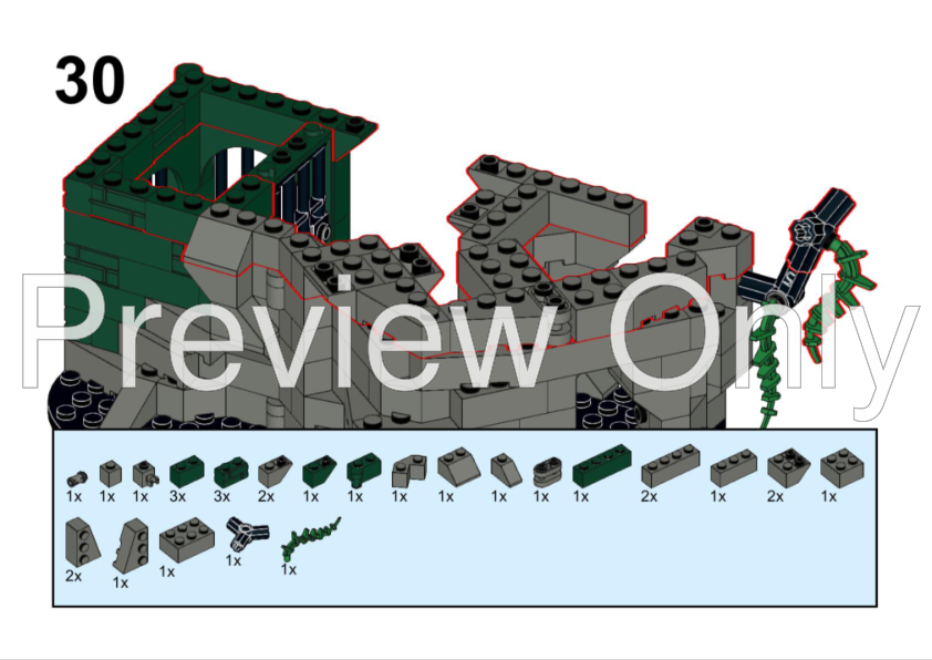 LEGO MOC Fright Knight's Castle by NS6 | Rebrickable - Build with LEGO