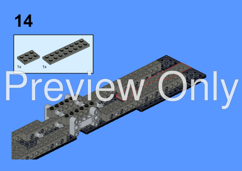 LEGO MOC EMD GP60M BNSF 1/48 O scale by Cola2012 | Rebrickable - Build ...