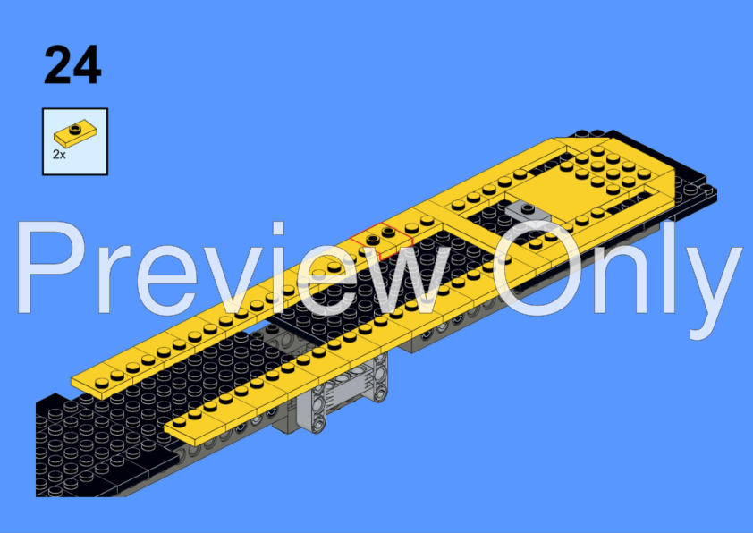 LEGO MOC EMD GP60M BNSF 1/48 O scale by Cola2012 | Rebrickable - Build ...