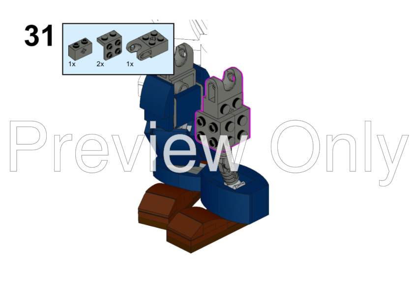 LEGO MOC PVZ 2 Buckethead zombie by EXCALIBURtheONE | Rebrickable ...