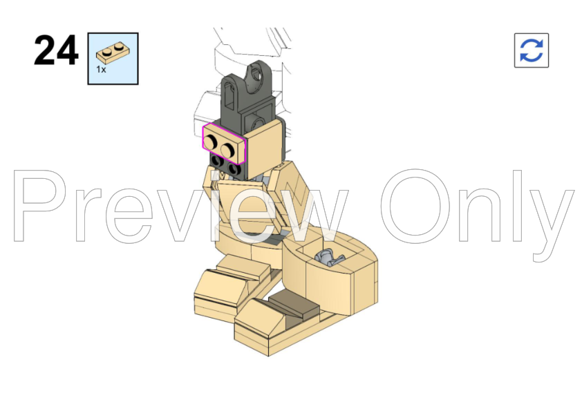 Lego Moc Pvz 2 Basic Mummy By Excaliburtheone Rebrickable Build