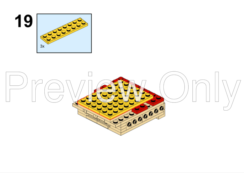 Lego Moc Pizza Slice By Thehalfangel Rebrickable Build With Lego