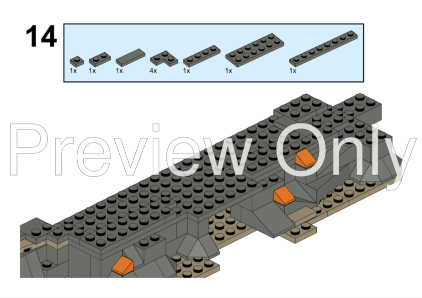 Lego Moc Helms Deep By Brixremix Rebrickable Build With Lego