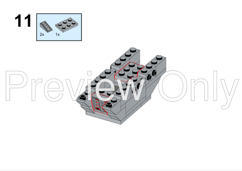 LEGO MOC Starfield Frontier Ship by Blockwise | Rebrickable - Build ...