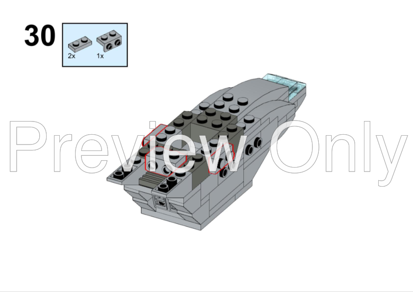 LEGO MOC Starfield Frontier Ship by Blockwise | Rebrickable - Build ...