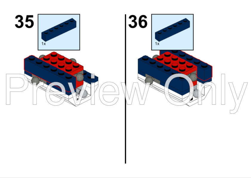 LEGO MOC Humpback whale (31088 alternative) by iatealego | Rebrickable ...