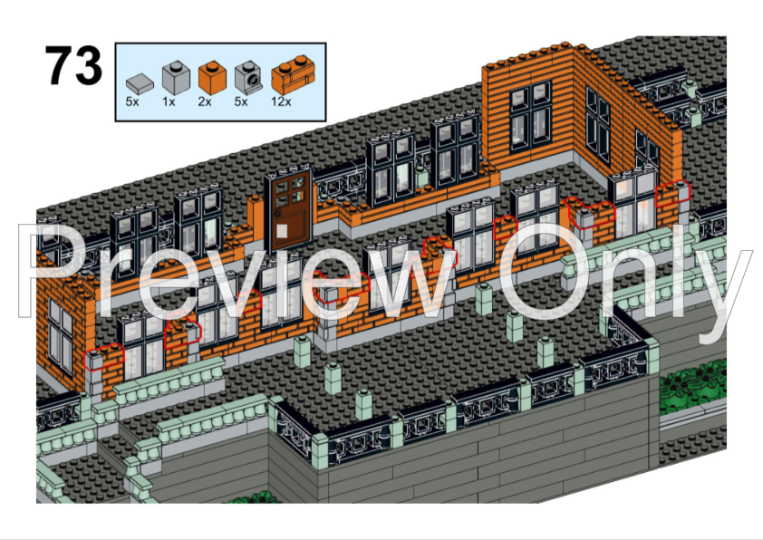LEGO MOC Magic Kingdom Entrance by Andretect | Rebrickable - Build with ...