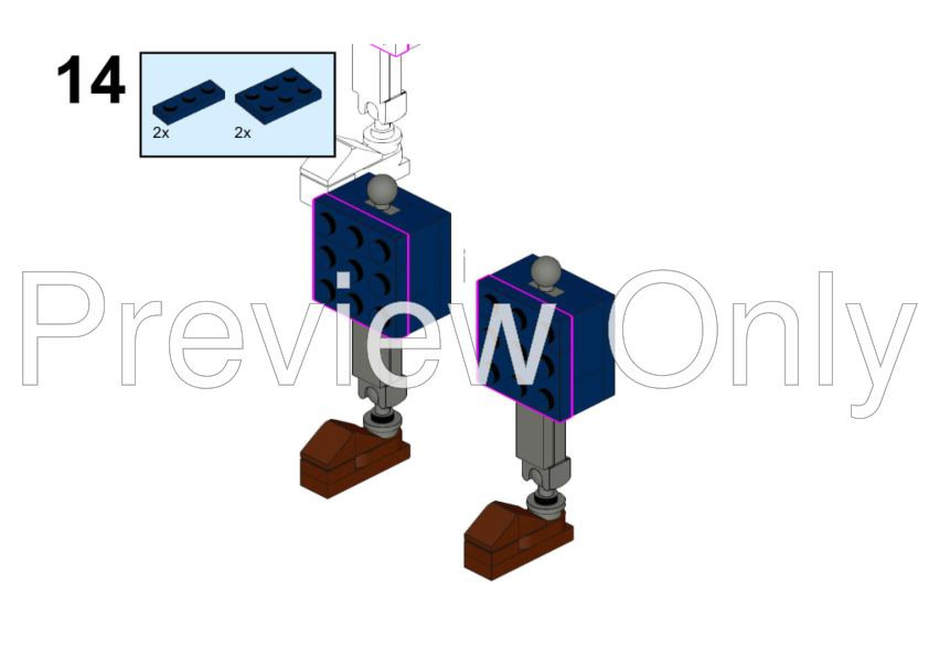 Lego Moc Pvz 2 Basic Imp By Excaliburtheone Rebrickable Build With Lego