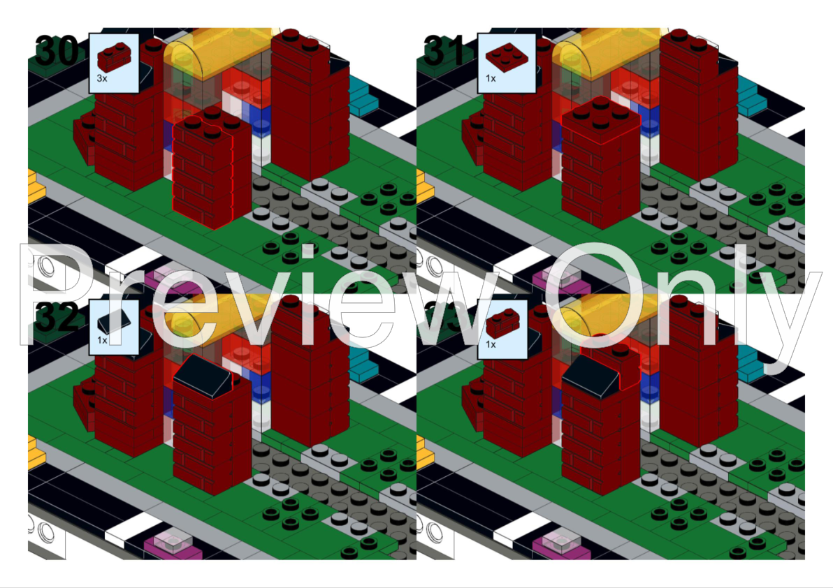 Lego Moc Micropolis Collection 4 16 Nice Fitting Modules By Leo G