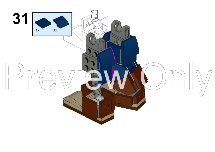 Lego Moc Pvz 2 Buckethead Zombie By Excaliburtheone Rebrickable