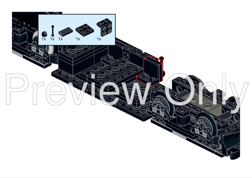 LEGO MOC German Airport Express Locomotive by Handers | Rebrickable ...