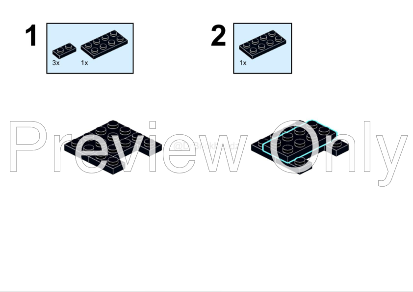 LEGO MOC Reno (FFVII: RE) Brickheadz by DrBrickheadz | Rebrickable ...