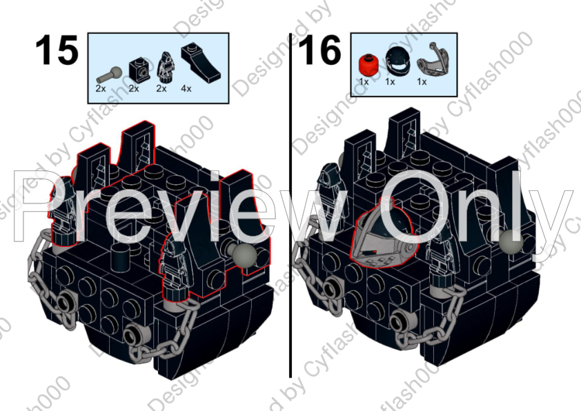 LEGO MOC Contemptor Dreadnought from Warhammer 40K by Cyflash000 ...
