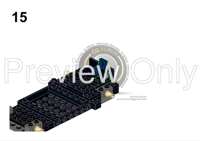 Lego Moc Nascar 2023 Lmc Johnson By Cgforcedesigns Rebrickable