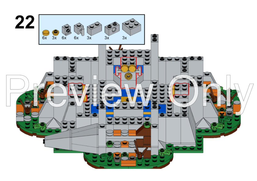 LEGO MOC Ancient Temple by Tree-beard6 | Rebrickable - Build with LEGO