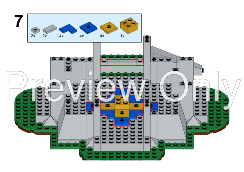 LEGO MOC Ancient Temple by Tree-beard6 | Rebrickable - Build with LEGO
